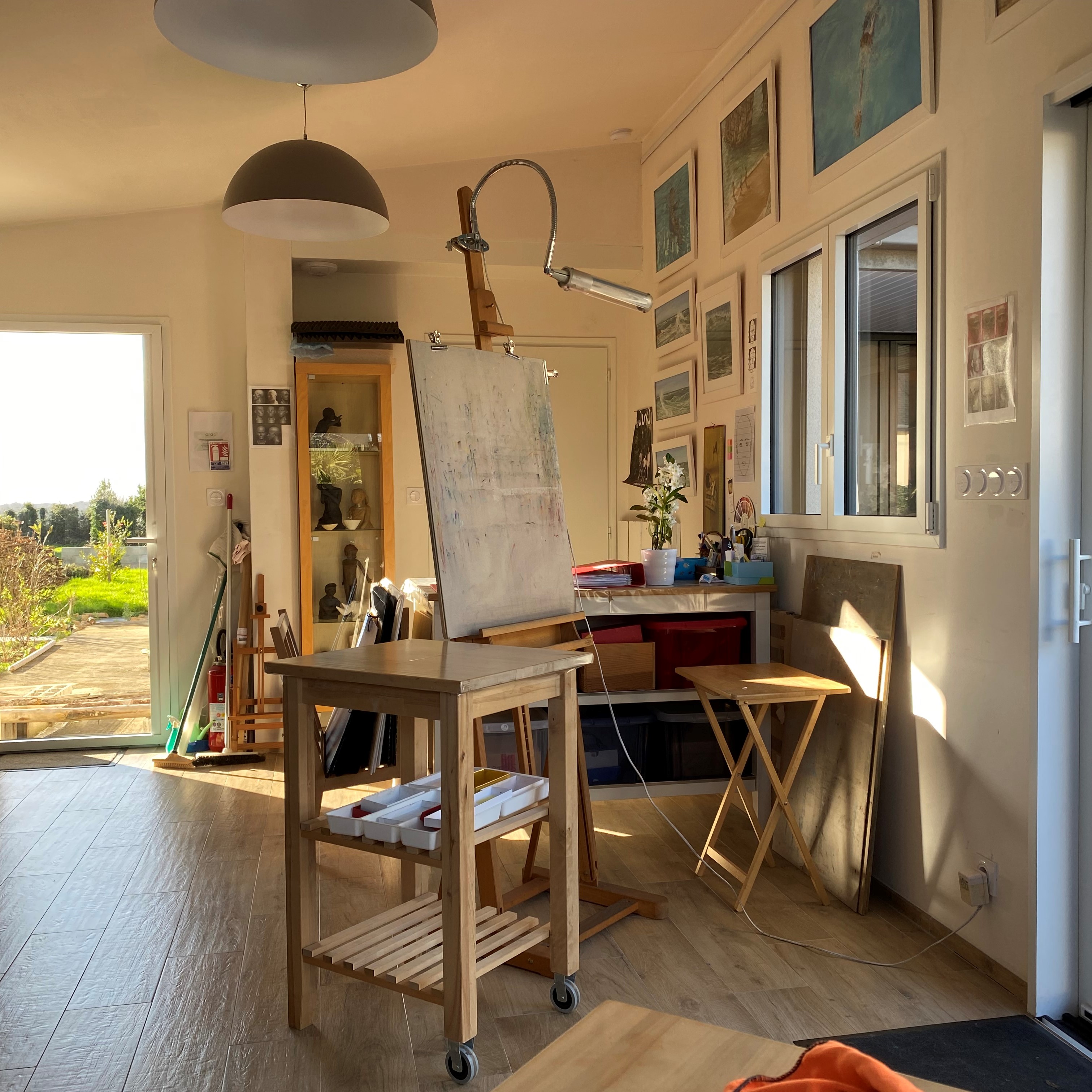 Les cours de pastel – Corinne Caillé, pastel et sculpture